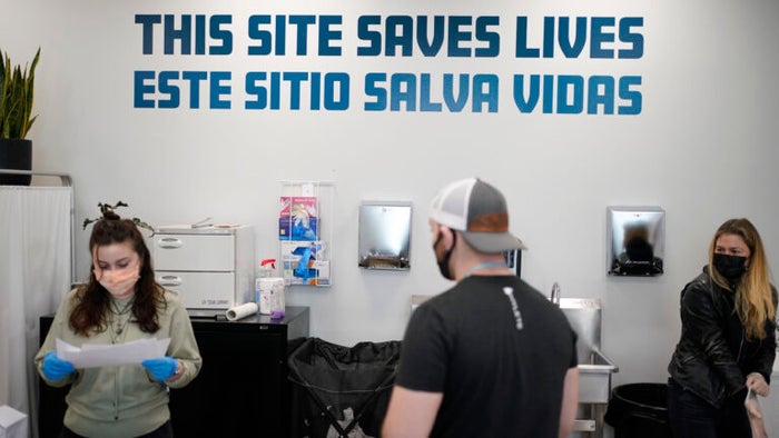 A look inside the 1st official 'safe injection sites' in U.S.