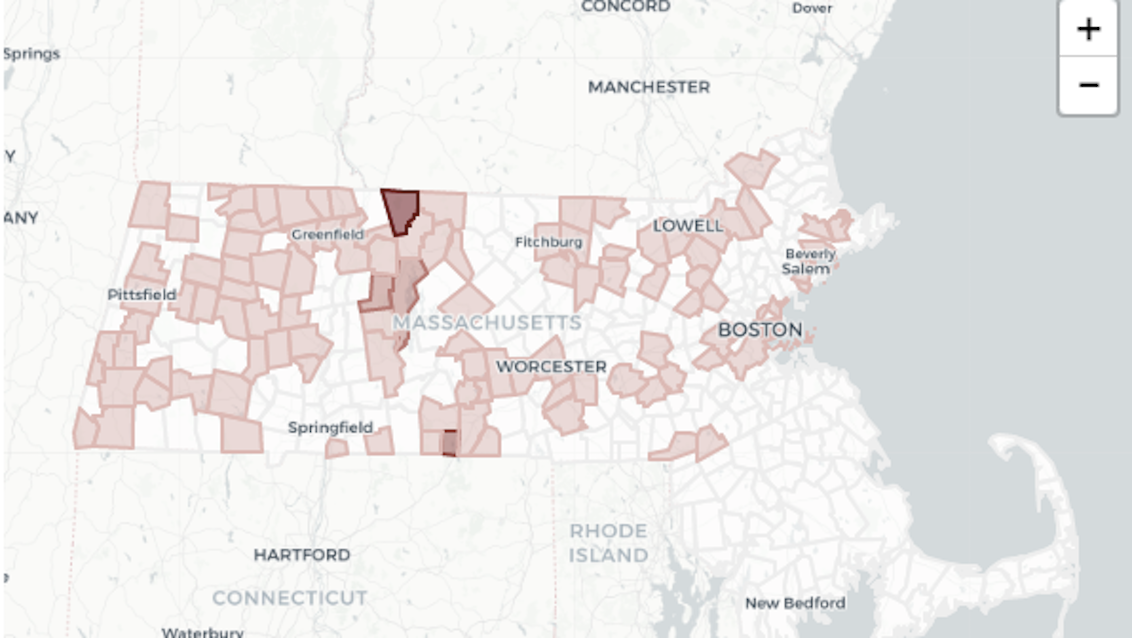 Map: See where the latest power outages are in Mass.