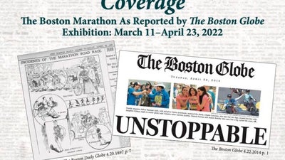 Here are the elevations along the Boston Marathon route