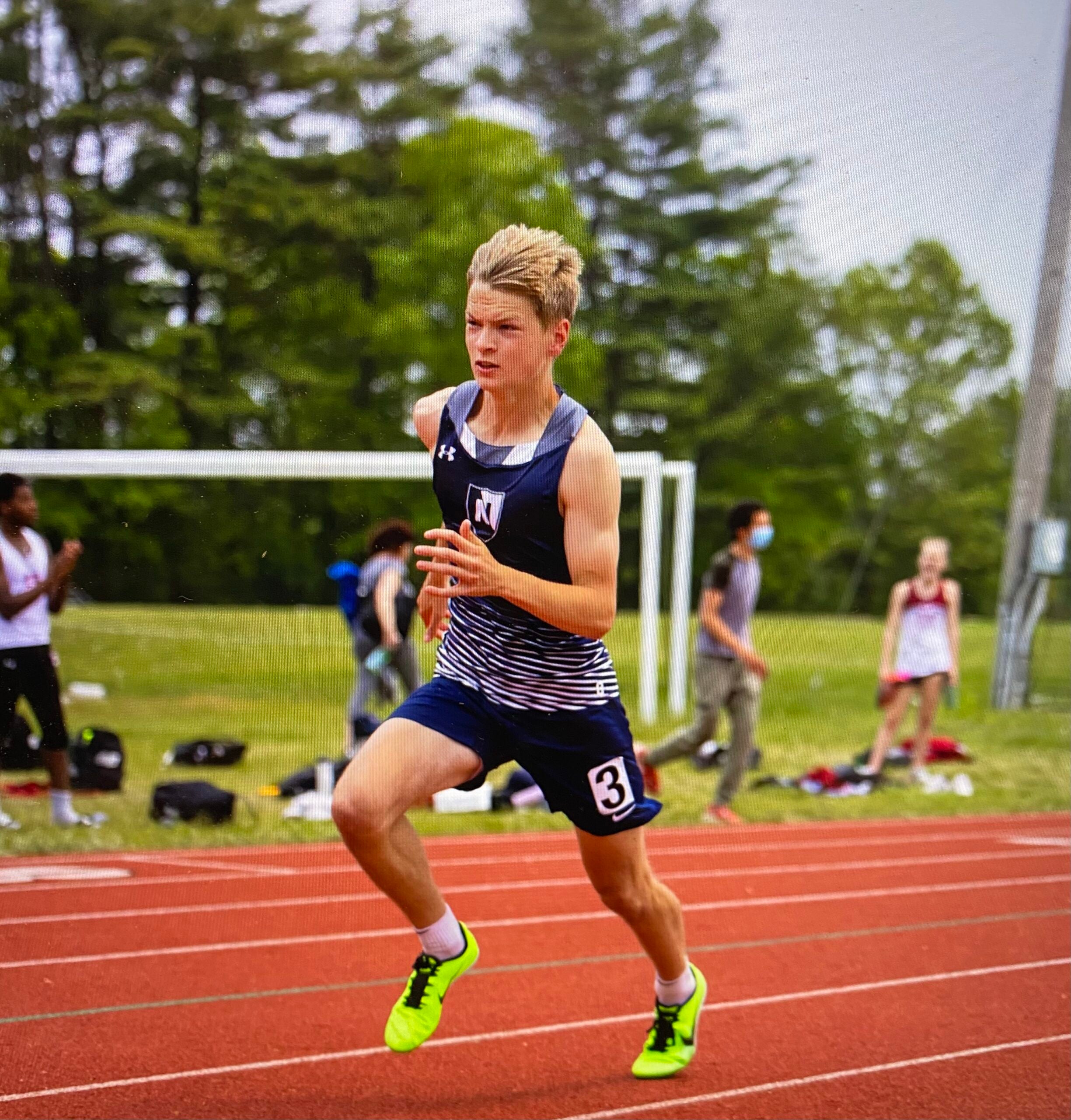 Tucker Winstanley is running for the Corey C. Griffin Foundation