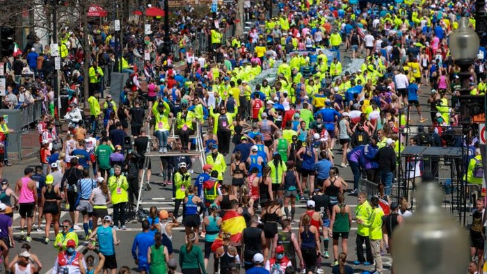 Boston Marathon by the numbers