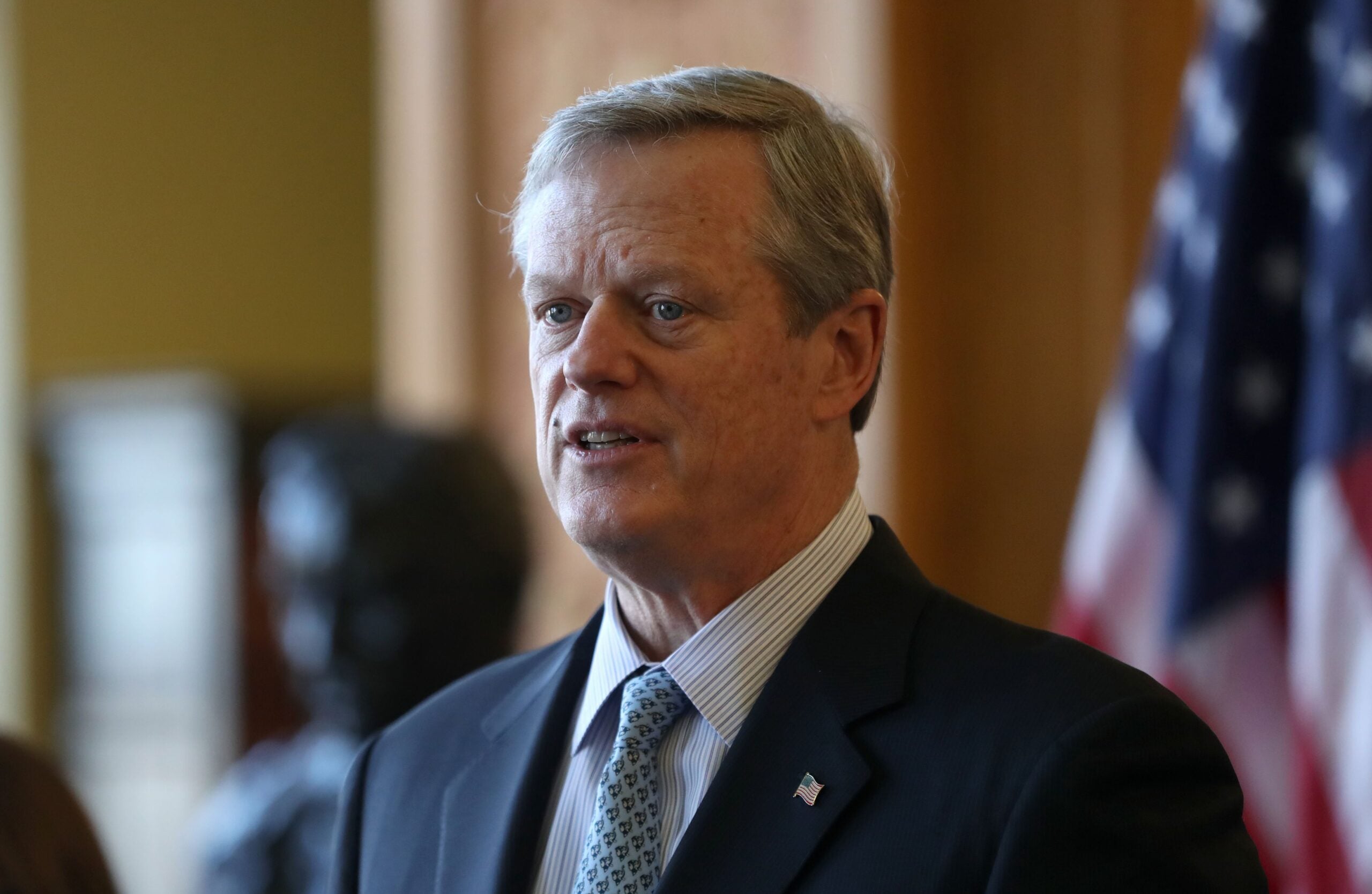 Gov. Charlie Baker says he supports Massachusetts transgender bill