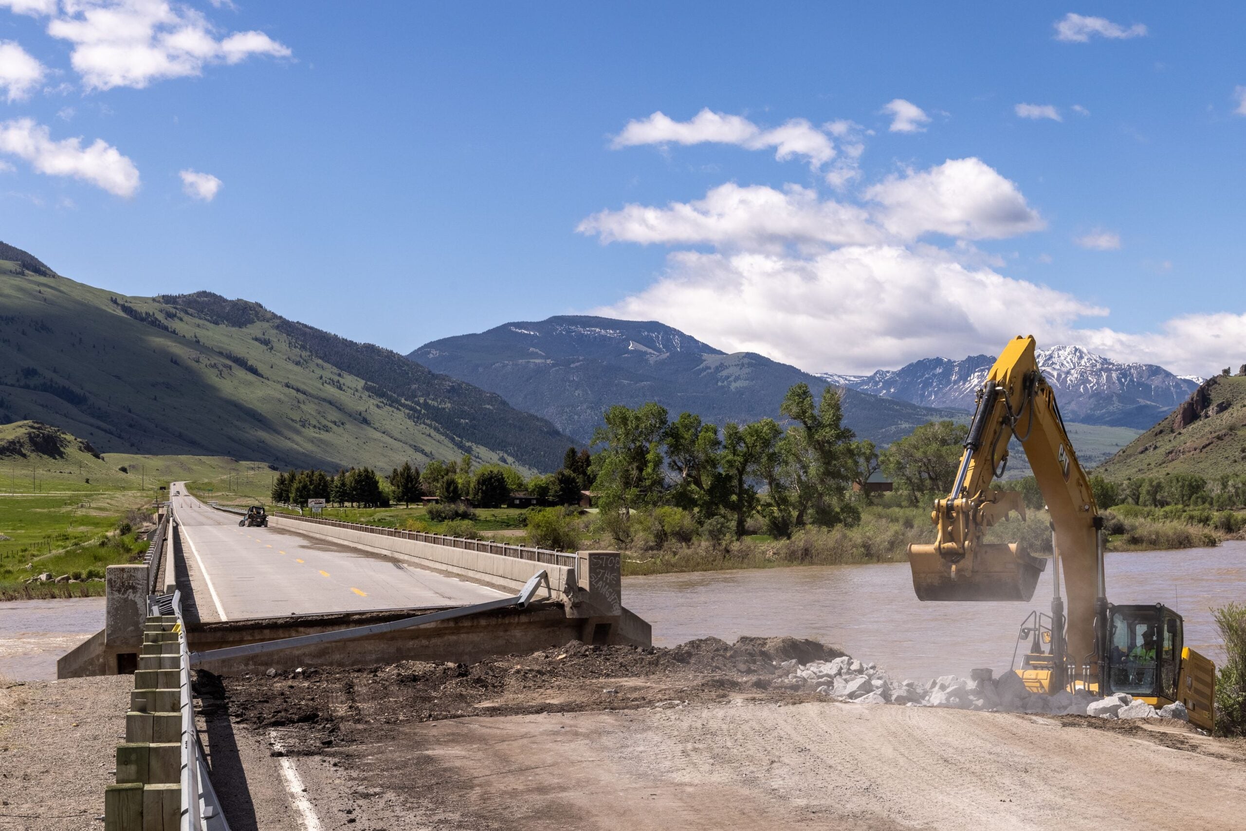 Photos: Yellowstone National Park sustains shocking damage after floods