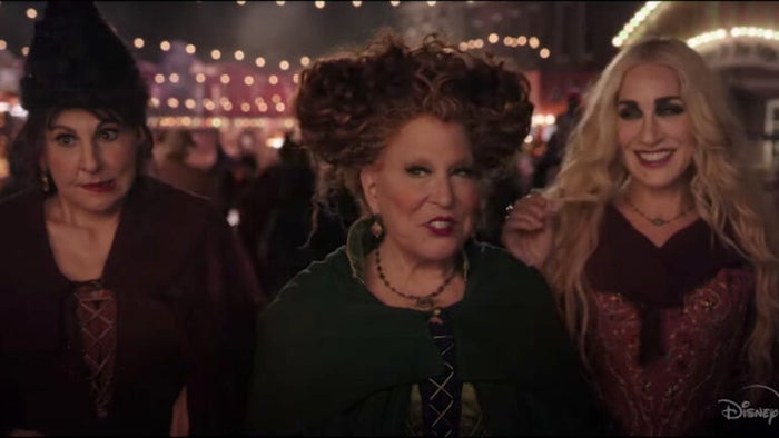 "Hocus Pocus 2" trailer: Sanderson Sisters are back for Disney+ sequel