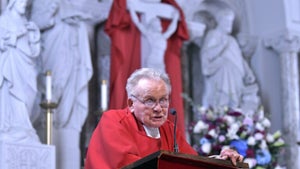 Boston fire chaplain retires after 60 years, honored by community