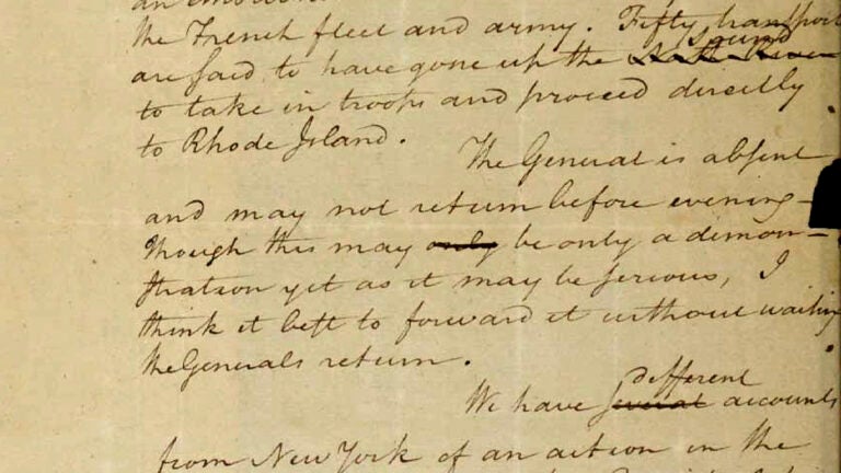 Long-missing Alexander Hamilton letter put on public display