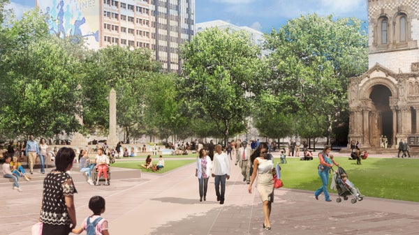New Copley Square design will emphasize event space, greenery