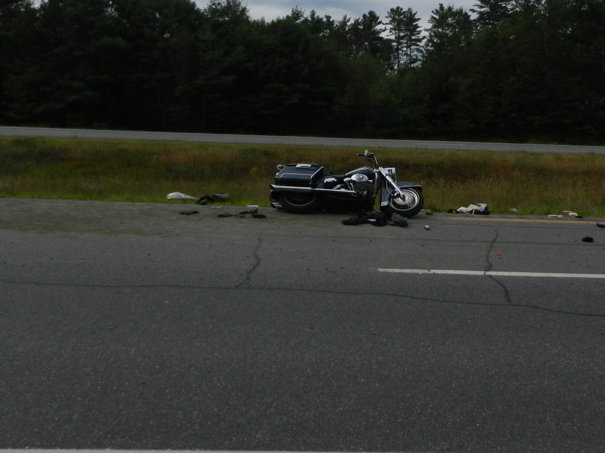66-year-old man killed in motorcycle crash on I-93 in N.H.