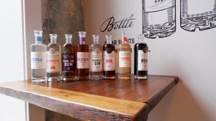 Franklin distillery makes creative spirits, offers delicious dining