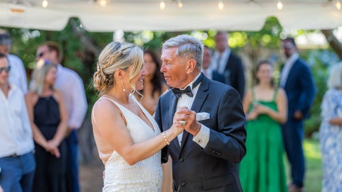 Famous faces abound at wedding of George K. Regan, Elizabeth Akeley