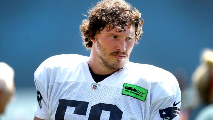 Cole Strange's performance gave the Patriots a boost against Pittsburgh