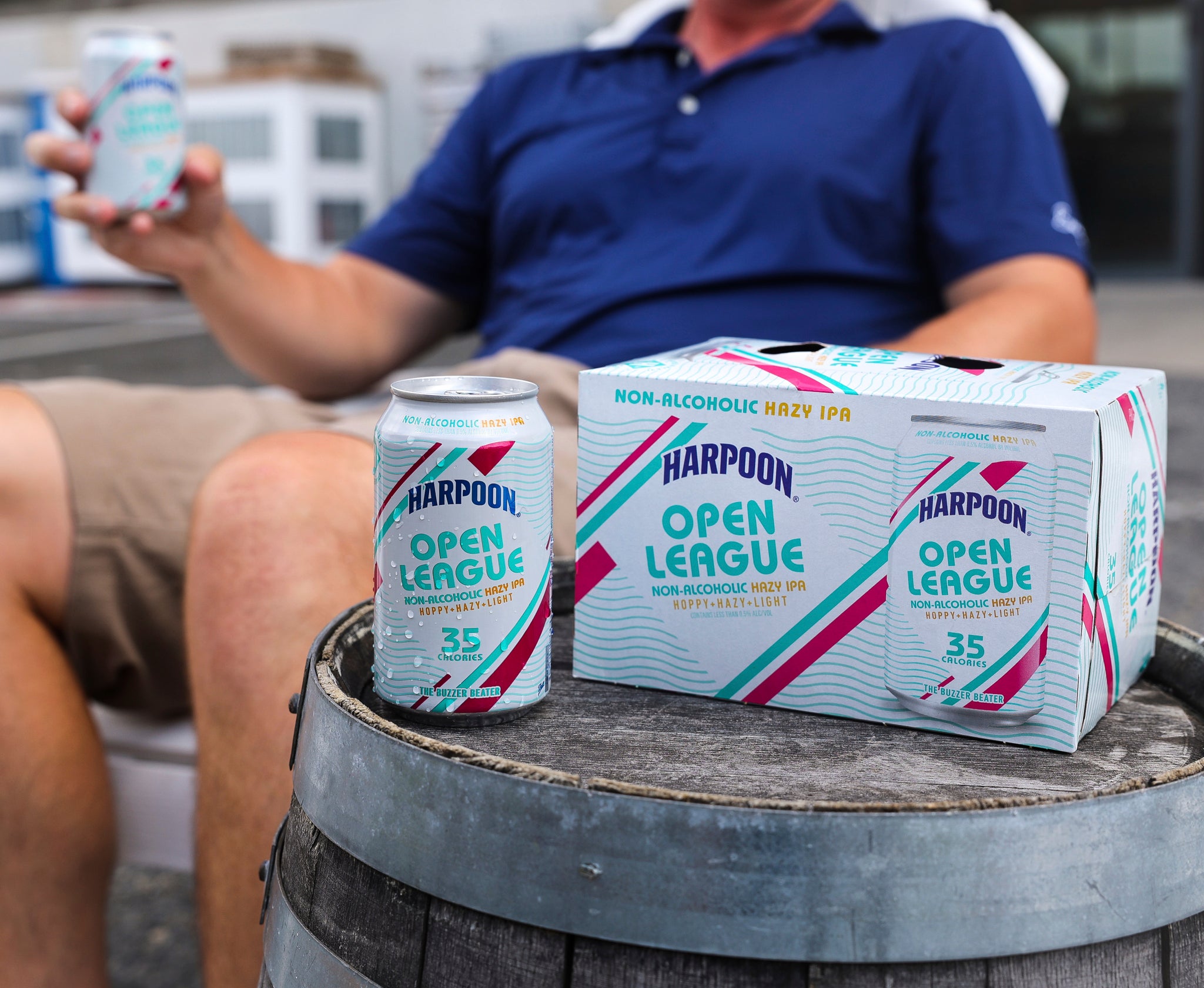 Harpoon Brewery launches Open League, a non-alcoholic IPA
