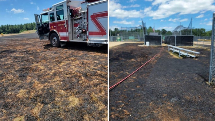 Model rockets spark 2-acre blaze on the North Shore