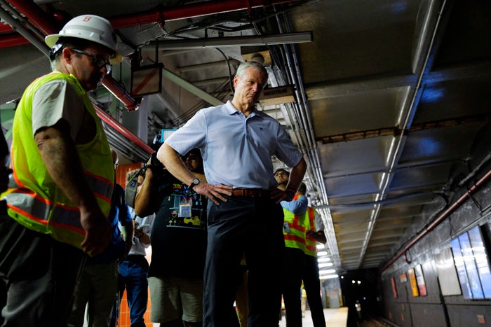 With Orange Line closure, Baker gets his own 'Charlie on the MTA' song