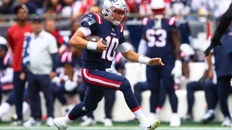 Watch: Mac Jones scores rushing touchdown, hits the Griddy