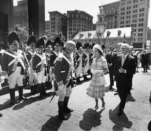Relive Queen Elizabeth II's visit to Boston in 1976