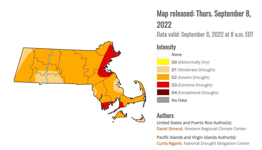 Here's how much the rain this week helped the drought in Mass.