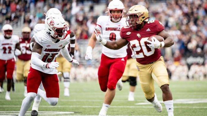 BC football’s freshman class is already getting some high marks