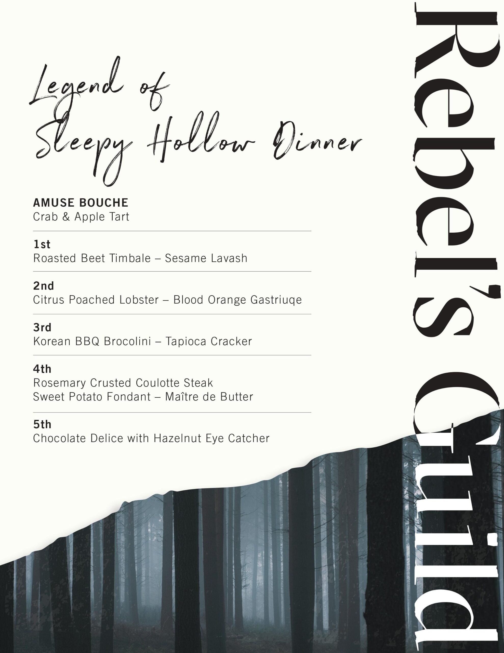 Be spirited away at a Sleepy Hollow supper at Rebel’s Guild | Boston.com