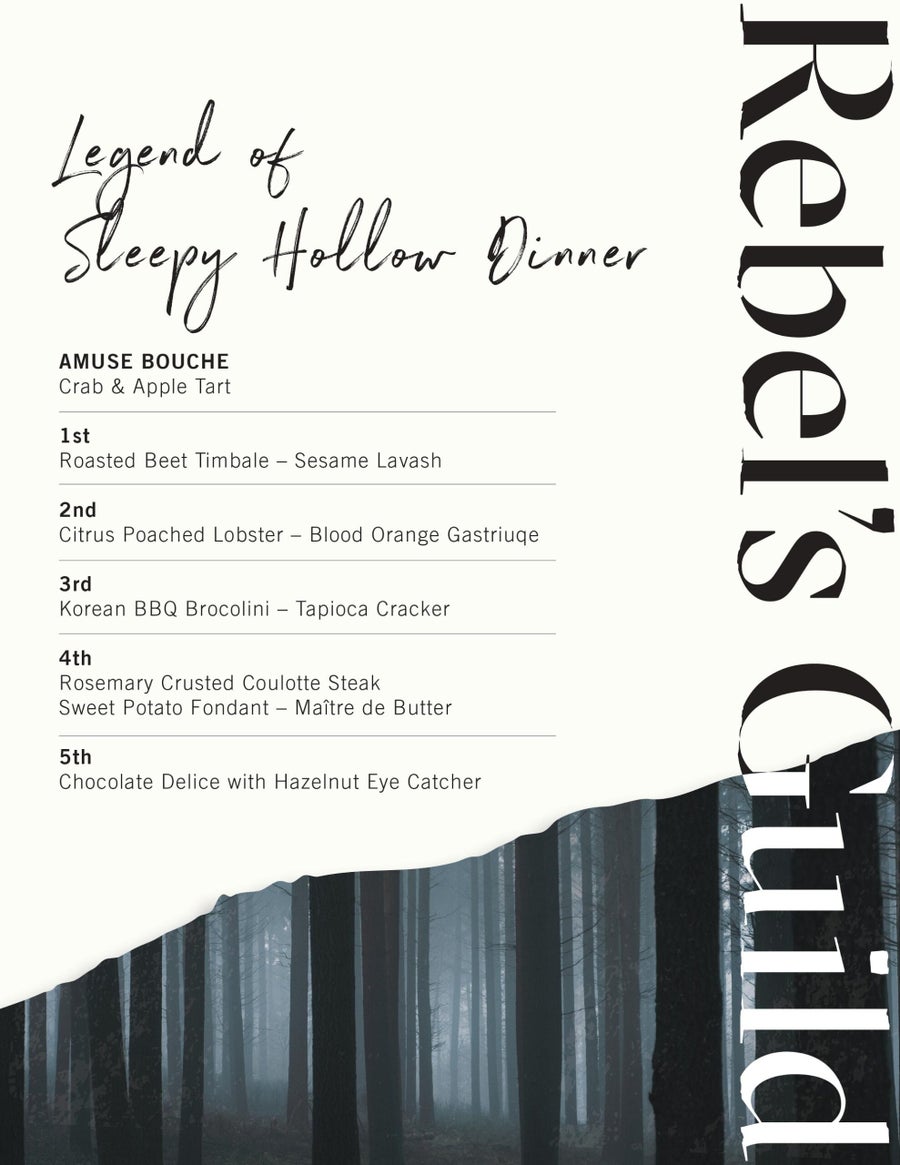 Be spirited away at a Sleepy Hollow supper at Rebel’s Guild | Boston.com