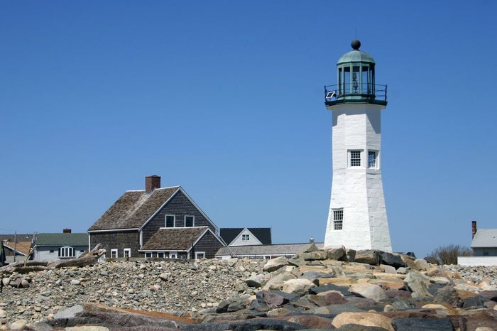12 lighthouses on the Massachusetts Lighthouse Trail