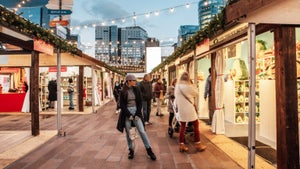 Seaport is transforming into Snowport for the holiday season