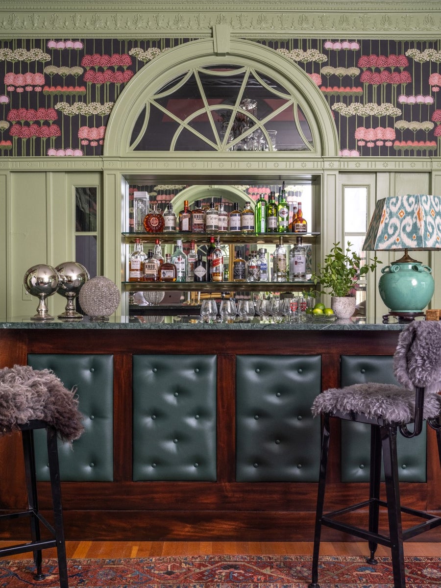 See inside a maximalist Maine home with a secret passage (oops) and a ...