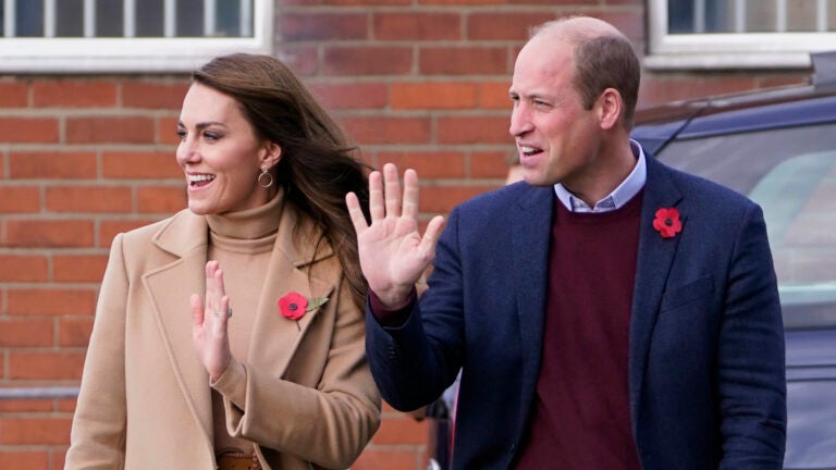 Photos: Prince William and Princess Kate visit Boston