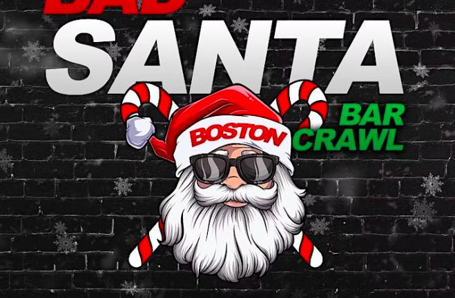 Go all out at this multi-neighborhood Bad Santa Bar Crawl | Boston.com