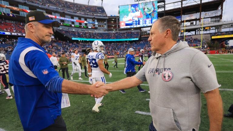 What Bill Belichick said following Sunday's 26-3 victory over the Colts