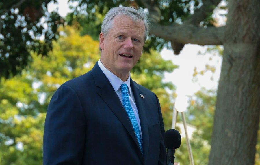 Gov. Charlie Baker says he supports Massachusetts transgender bill