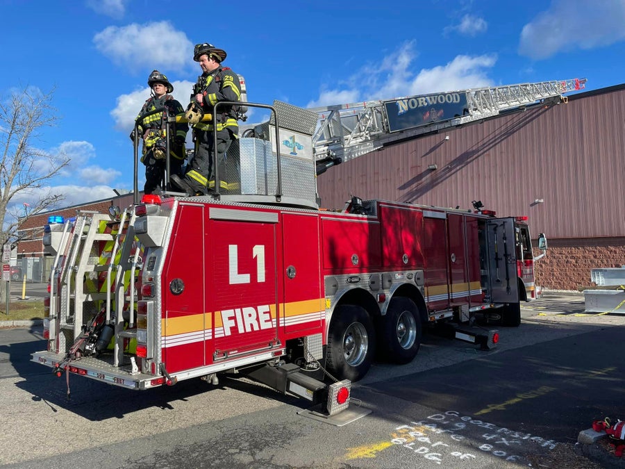 Firefighters still unable to enter Norwood food processing plant after ...