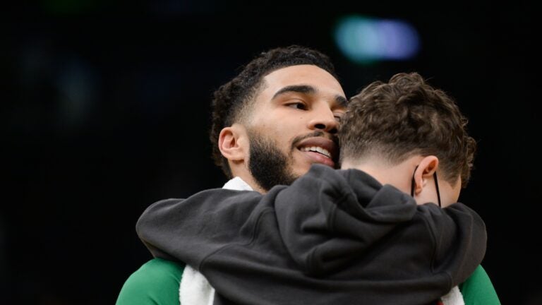 Jayson Tatum's son, Deuce, has first basketball practice