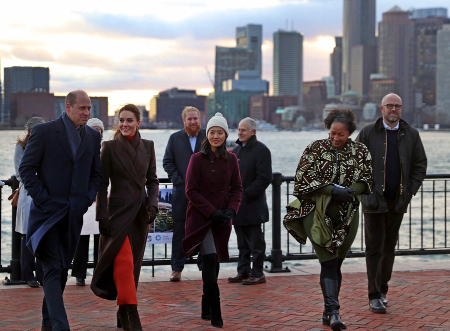 Photos: Prince William and Princess Kate visit Boston