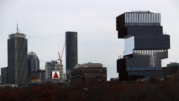 Boston University’s ‘Jenga’ building stacks its way to the top