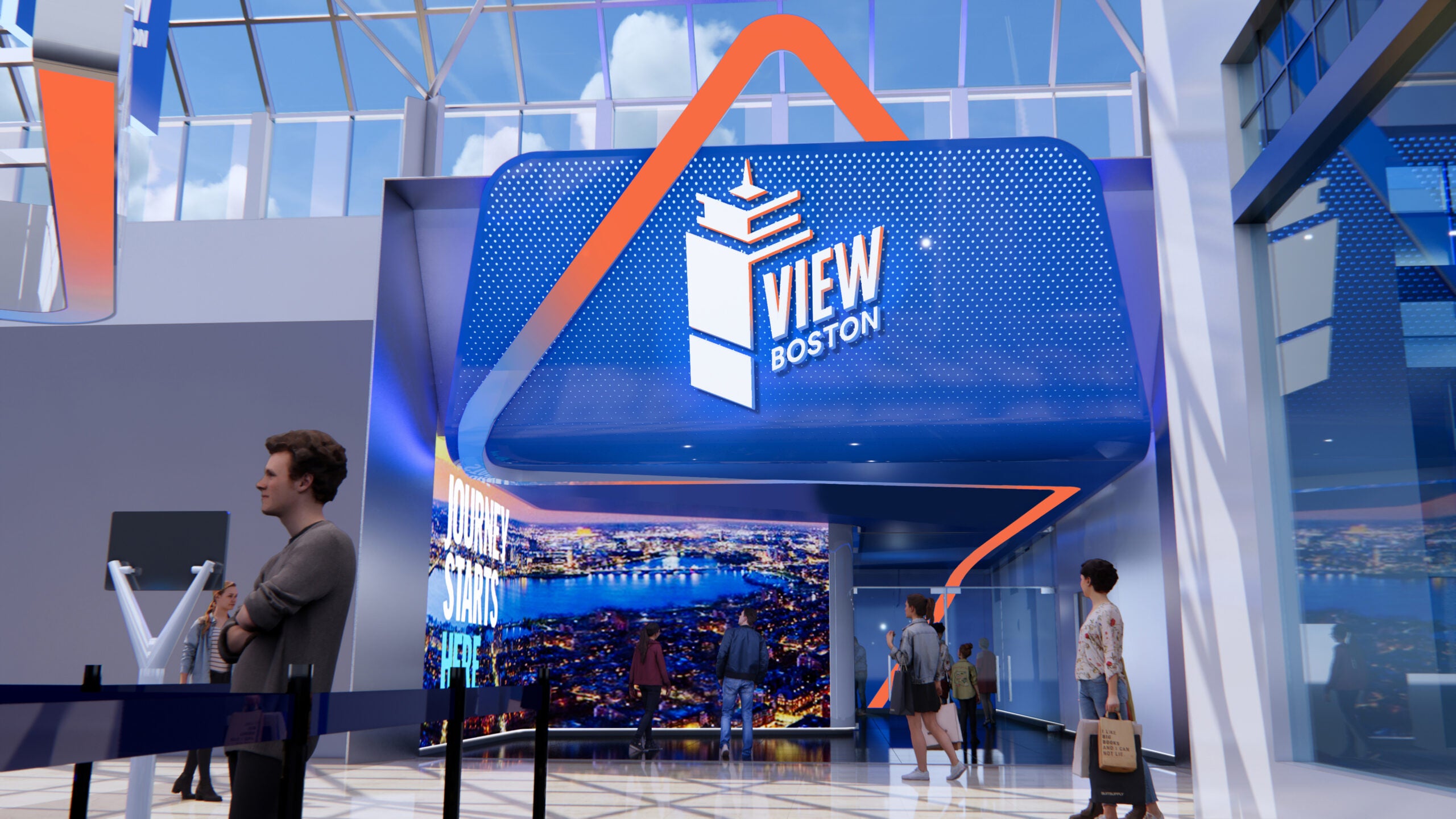 A 'Cloud Terrace' will open atop the Pru in 2023