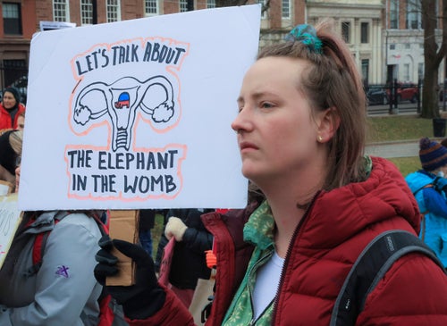 Photos: Boston marches for women’s reproductive rights on 50th ...