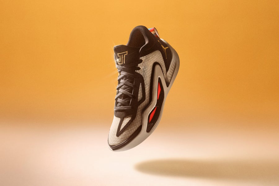 Jayson Tatum officially shows off his first signature shoe, the Jordan ...