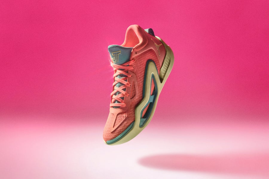 Jayson Tatum officially shows off his first signature shoe, the Jordan ...