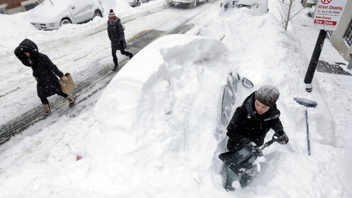 The most unforgettable moments from 'Snowmageddon' in 2015