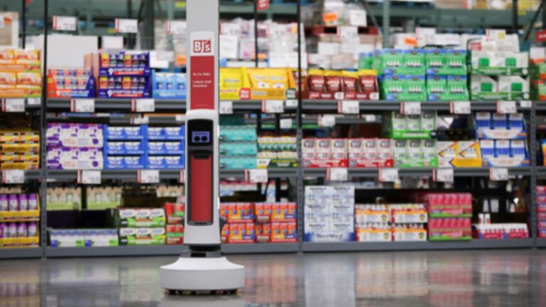 Meet 'Tally,' the blinking robot that will soon roam around BJ's Wholesale