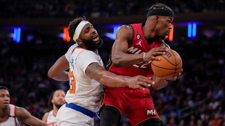 Jimmy Butler, Heat start 2nd round with 108-101 win over Knicks