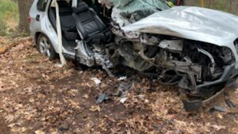 Responders worked for over an hour to free victim after Topsfield crash