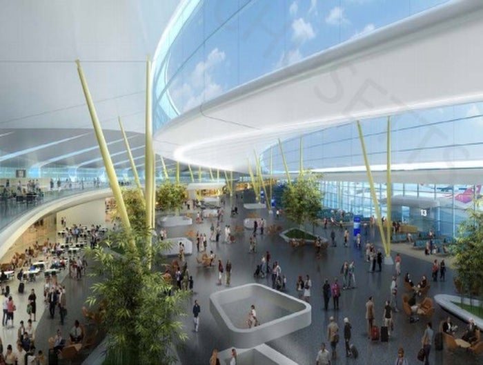 Logan’s Terminal E architect explains the new ‘Boston Red’ building