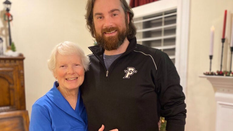 Brock Leiendecker is running Boston to support research at Dana-Farber ...