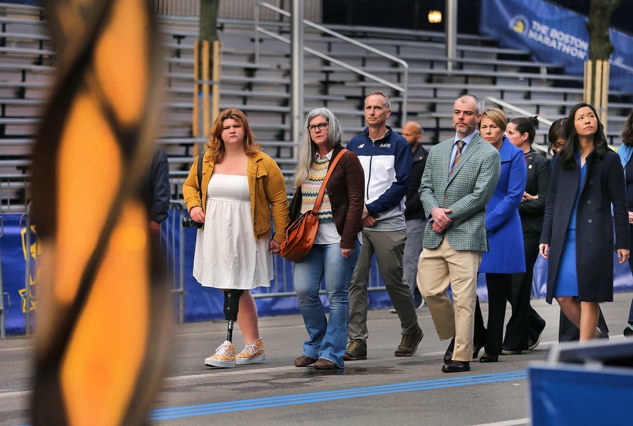 Photos: Boston marks 10th anniversary of the 2013 marathon bombings