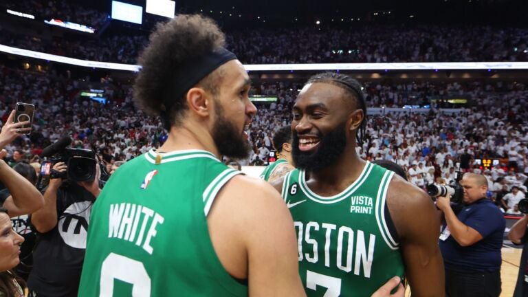 Derrick White's putback at the buzzer wins Game 6 for Celtics and ...