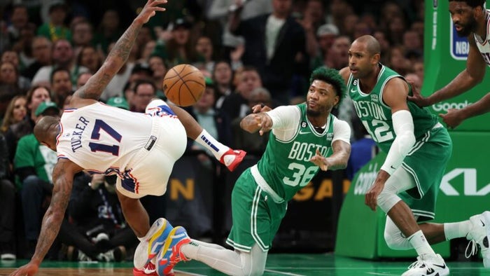 Celtics' Marcus Smart wins his 3rd NBA Hustle Award