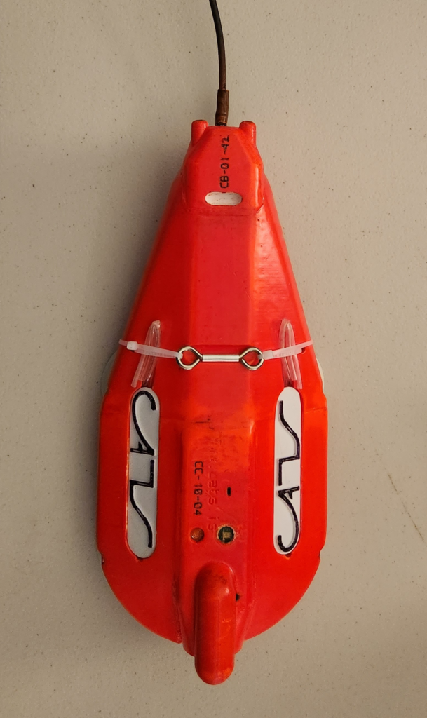 If you spot one of these whale tags on the beach, NOAA wants to know