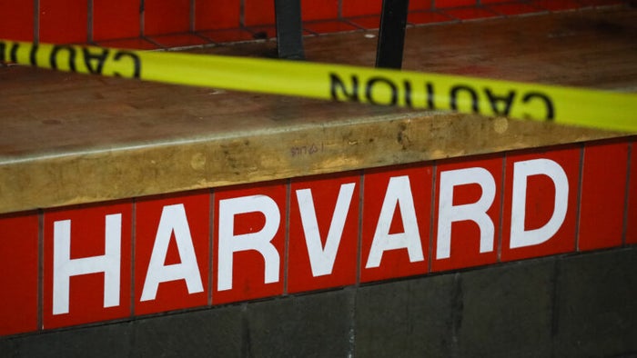 Woman struck by falling equipment at Harvard Station will sue MBTA